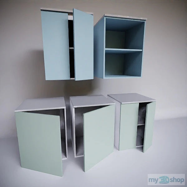 PYTHA Base Cabinets – My 3D Shop