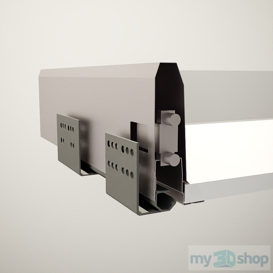 PYTHA V24 Hettich Architech Double Wall Drawer System MF 126HMM 40kg ...